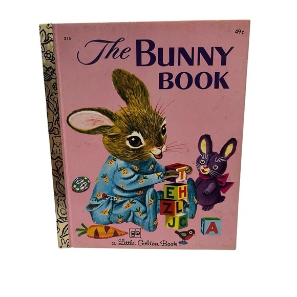 Little Golden Book | Other | The Bunny Book 25 By Patsy Scarry 1975 5th ...
